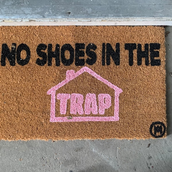 Get Tah Steppin Doormat Mat | Funny Doormat | Martin Theme Doormat ...