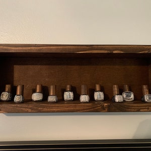 Shadow Box Championship Ring Display Case - Etsy