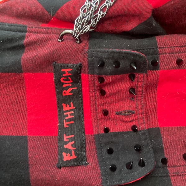 Barbed Wire Patch Punk Chain Patch Punk Patches Patches for Jackets ...