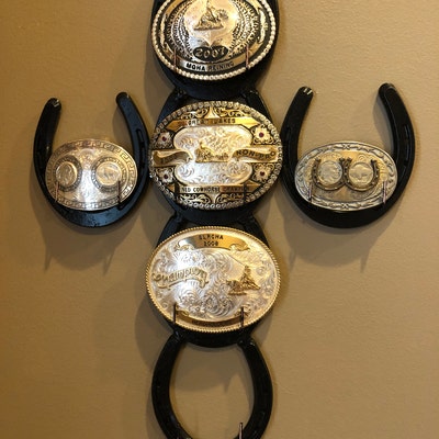 Vertical Belt Buckle Display 3-10 Buckles - Etsy