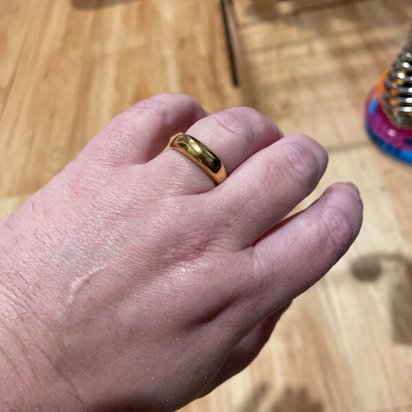 Gold Mystic Eye Signet Ring, the Metsuki by Merchants of the Sun ...