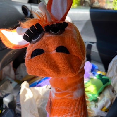 Luxury Sock Puppet, Delightful Donkey, Heirloom Quality, Professionally ...