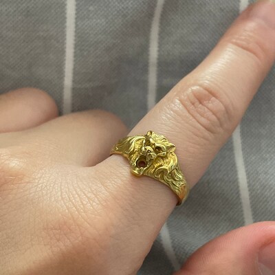 Gold Fish Ring Embossed Ring Fish Band Gold Band Stackable - Etsy UK