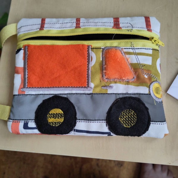 Quiet Book Pattern in the Hoop Machine Embroidery Design. Busy Book ...