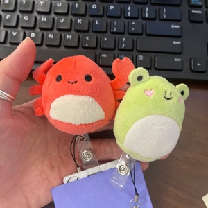 Sweets & Boba Squishmallow Keychain, Personalized Squish Clip - Etsy