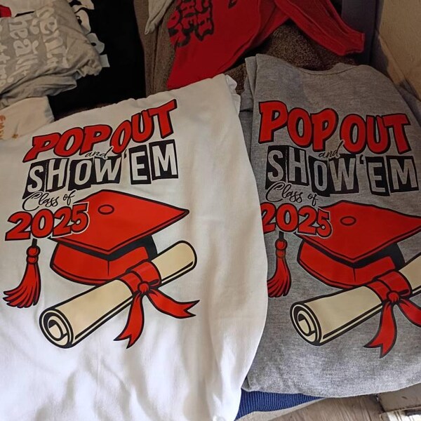 Custom Proud Graduate Dtf, Custom Graduation 2025 Ready to Press, Proud ...