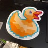 Rubber Duck Debugging Sticker Vinyl Laptop Decal Computer Programming ...