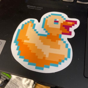 Rubber Duck Debugging Sticker Vinyl Laptop Decal Computer Programming ...