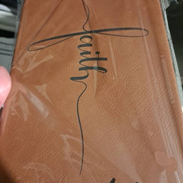 Faith Journal With Cross - Custom Prayer Journal, Personalized Goal ...