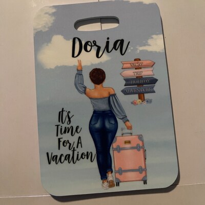 Best Friends Tag, Personalized Vacation Tag, Travel Bag Tag, Backpack ...