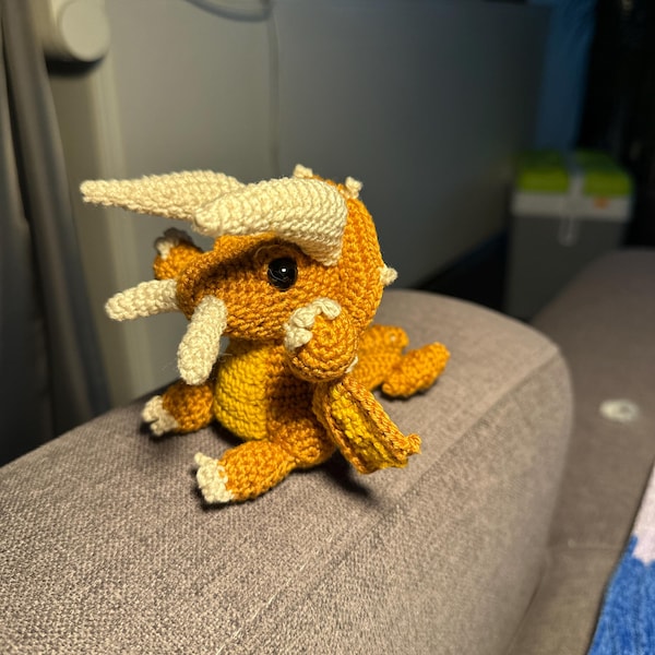 Diablos Amigurumi Crochet Pattern, Monster Hunter Plush Tutorial, PDF ...