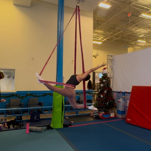 Black Velvet Aerial Loops: Gymnastics Straps for Acrobatics - Etsy