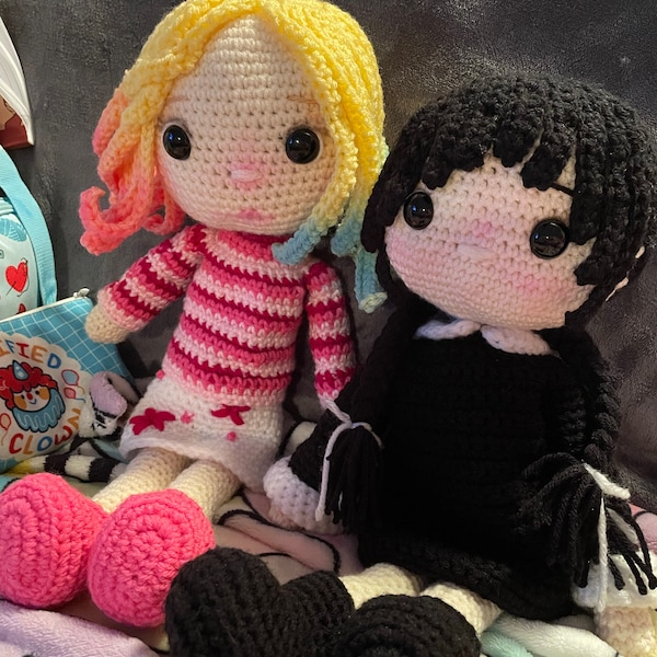 Squid Game Doll Amigurumi / Crochet Doll With Movable Head - Etsy