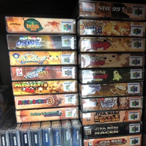 Mini Nintendo 64 Protector Boxes / Cases | Etsy