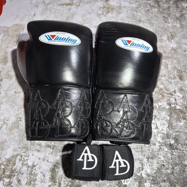 Custom Cross Boxing Gloves: Chrome Hearts Inspired Sparring Training ...