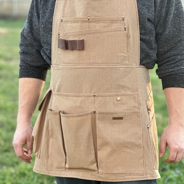 PDF Sewing Pattern for Women Utility Apron / Tool Belt -kaede- (size XS ...