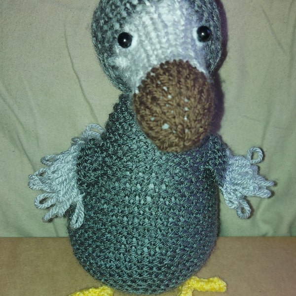 Dodo Knit Kit - All You Need to Knit a Cute Dodo- Dora the Dodo ...