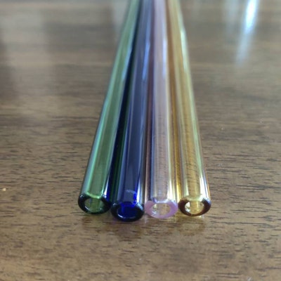 Mama and Baby Ducks GLASS STRAW Custom Straws Glass Straws Duck Straws ...
