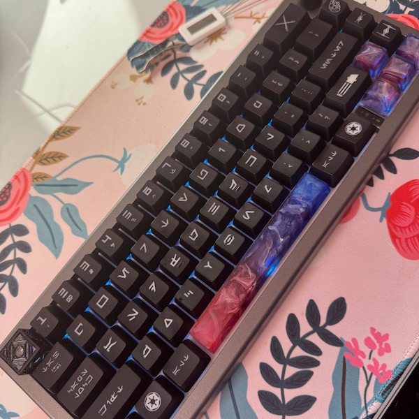 Custom Handmade Artisan Resin Keycap - Spacebar/escape/shift/backspace ...