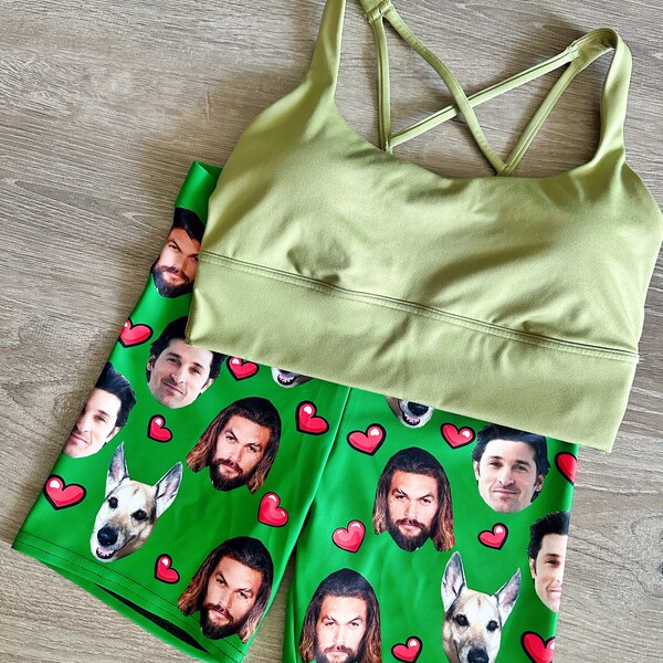 Custom Women Face Shorts, Photo Shorts, Funny Womens Shorts, Bride Gift ...