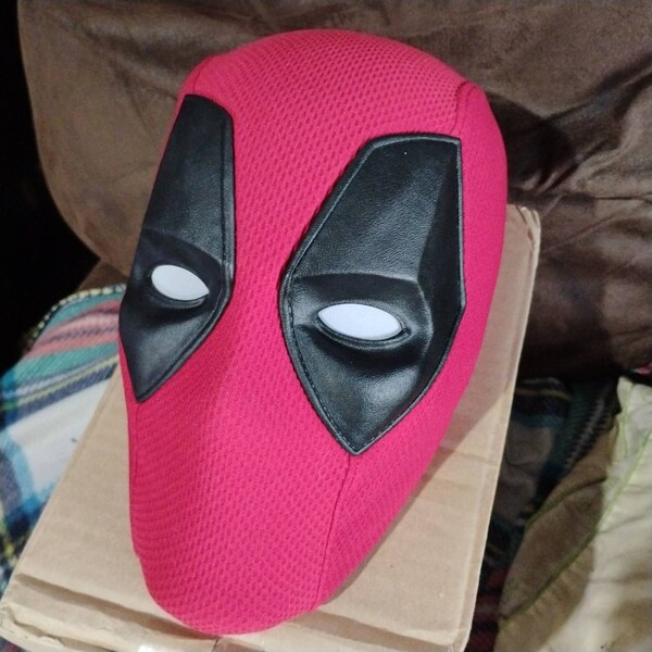Deadpool Costume Cosplay Mask With Magnetic Eyes - Etsy