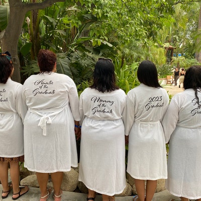 Set of 11 Bachelorette Custom Robes Bridal Shower Silk Robes - Etsy