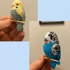 Mini-blue and Gold Macaw Pattern - Etsy