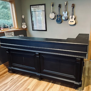 French Antique Repro Check Out Counter/ Reception Desk/ Cash Wrap ...