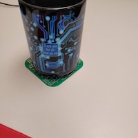 Circuit Board Mug - Think, Black Ceramic Coffee Mug, It Gift, Computer ...