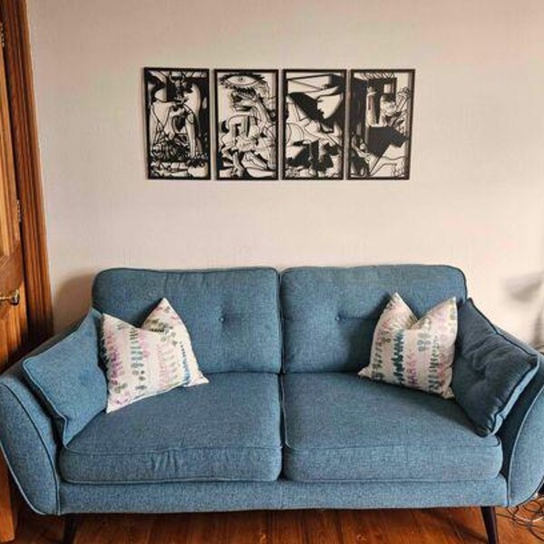 Lord Middle Earth Metal Wall Art, Sworn Decor, Metal Wall Decor, Living ...