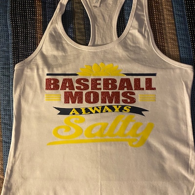 Baseball Moms Always Salty Svg, Baseball Mom SVG, Baseball Mama Svg ...