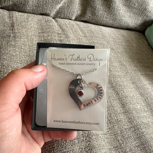 Marine Mom Custom Necklace, Hand Stamped Marine Corp Key Chain, US ...