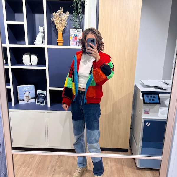 Agatha All Along Joe Locke Sweater Distressed Punk Wiccan Cosplay ...