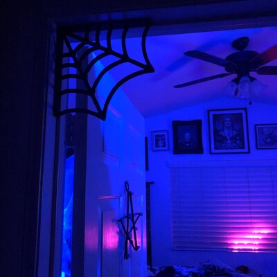 Spider Web Door Corner Gothic Home Decor 3D Printed - Etsy