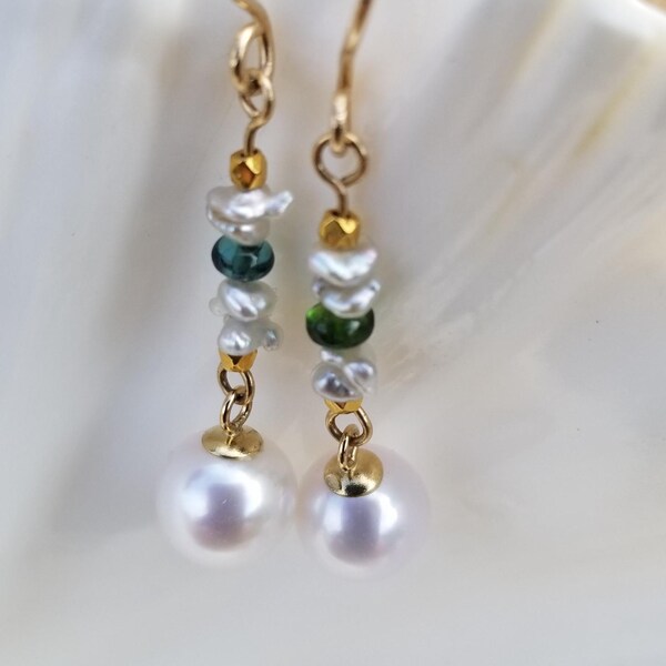 Very Large Japanese Cultured Pearls - Akoya Pearls - Japanese Saltwater ...