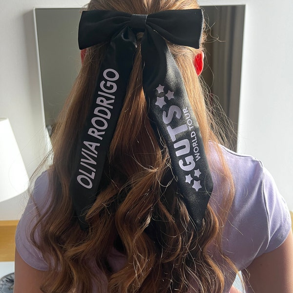 Olivia Rodrigo | Olivia Rodrigo Hair Bow | XL Hair Bow | Concert Hair ...