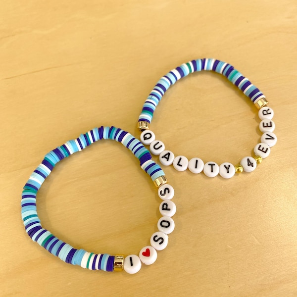 Bulk Friendship Bracelets, Personalized Name Bracelets, Custom Beaded ...