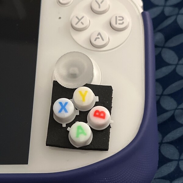 Miyoo Flip PSX Playstation ABXY Face Buttons Action Buttons Replacement ...