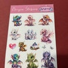 Dragon Stickers That Can Be Used for Scrapbooking, Crafting, Junk ...
