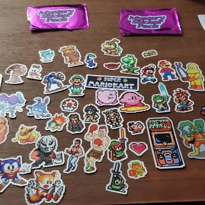 Donkey Kong Arcade Sticker Set 27 Pieces - Etsy