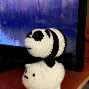 We Bare Bears Bear Stack Crochet Pattern PDF - Etsy