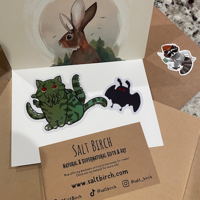 Barbarian Frog Vinyl Sticker Gift Tabletop Game Lovecraft Cryptid ...