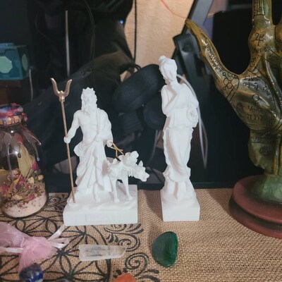 Hades and Persephone Set Statues Alabaster - Etsy Canada