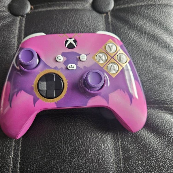 Custom Painted Witcher Themed Controller | Unique Gamer Gift ...