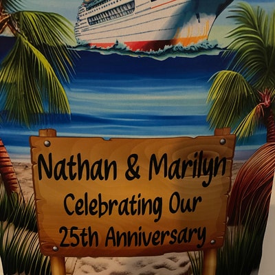 Cruise Ship Sign, Cruise Ship Personalized Door Sign, Cruise Trip Sign ...