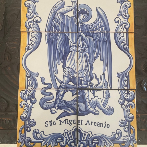 Portuguese Hand Painted Tile Mural "lisbon Portugal" | Ref. PT2321 - Etsy