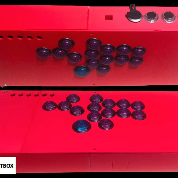 3D Printed Fight Stick - Praetorian Classic - Hitbox Compatible Case ...