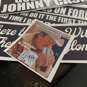 Vintage Rodeo & Western Themed Bumper Sticker Pack - Etsy