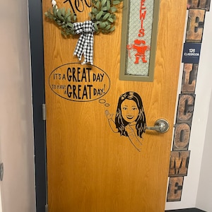 Bitmoji Decal Personalized Decal Teacher Door Decor - Etsy