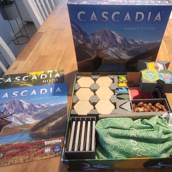 Earth Inlay Board Game Organizer Earth Insert for Earth Board Game With ...